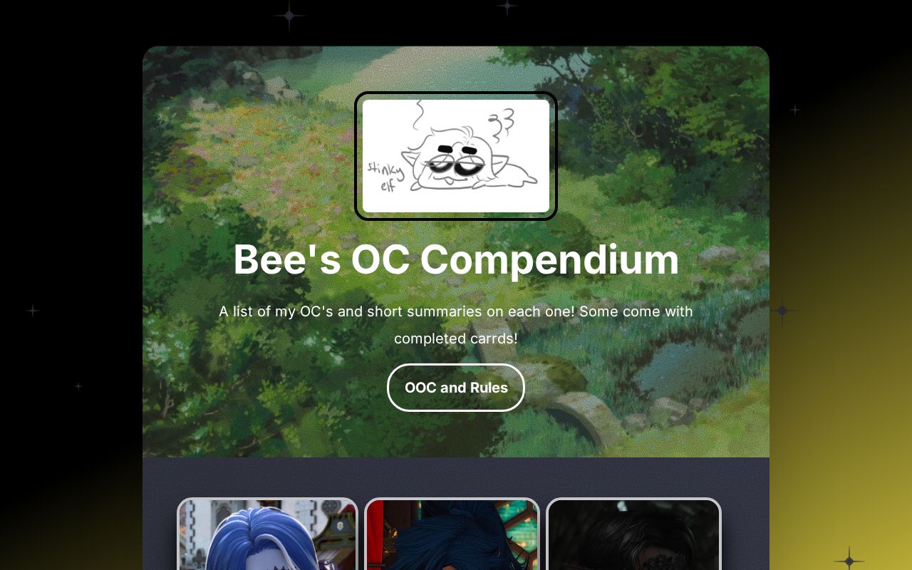 Bee's OC Compendium